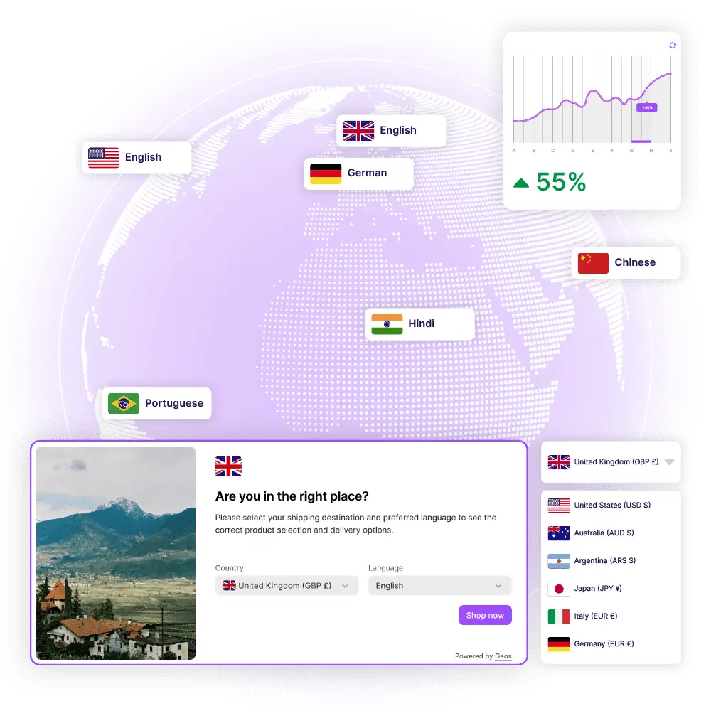Geos - Geolocation & Redirect app